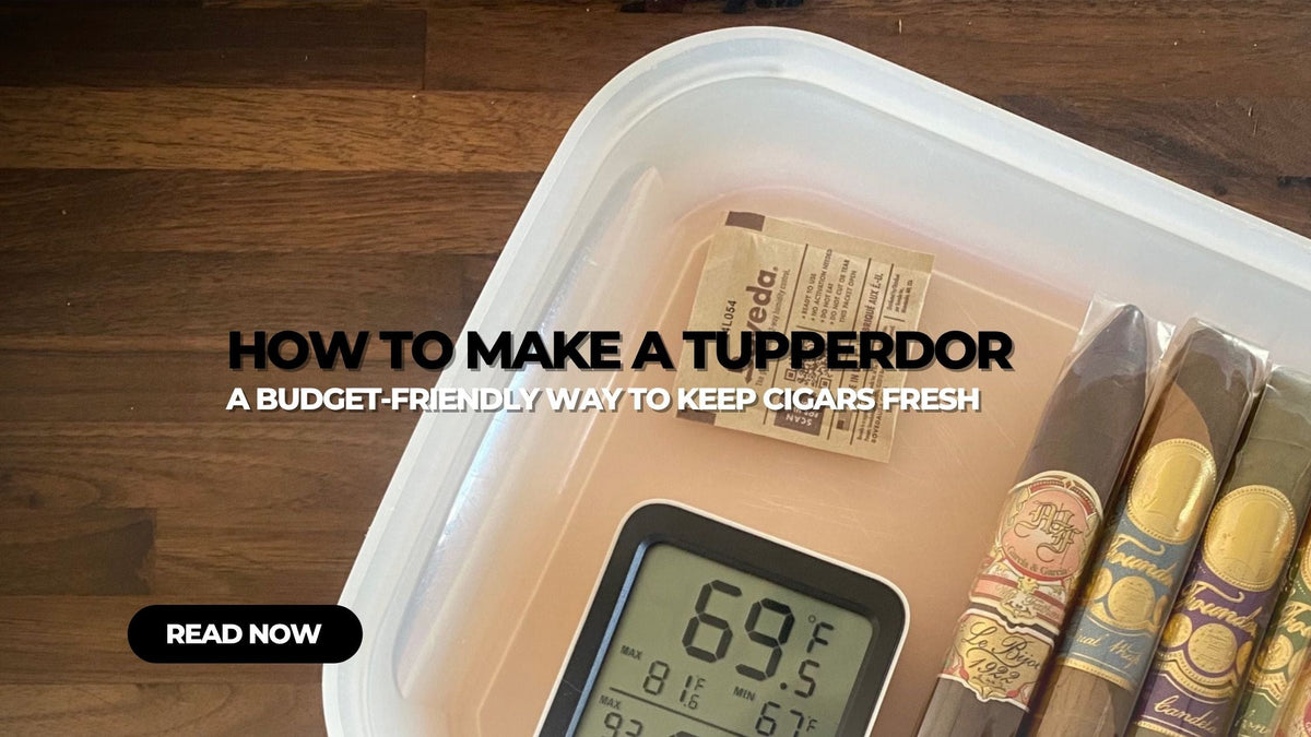 How to Make a Tupperdor | Budget-Friendly Cigar Storage | After Action ...
