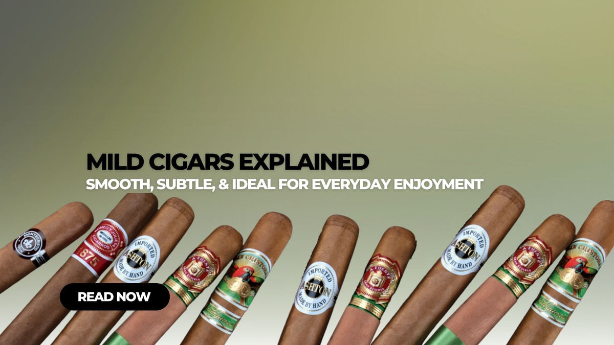 Mild Cigars: Smooth & Subtle