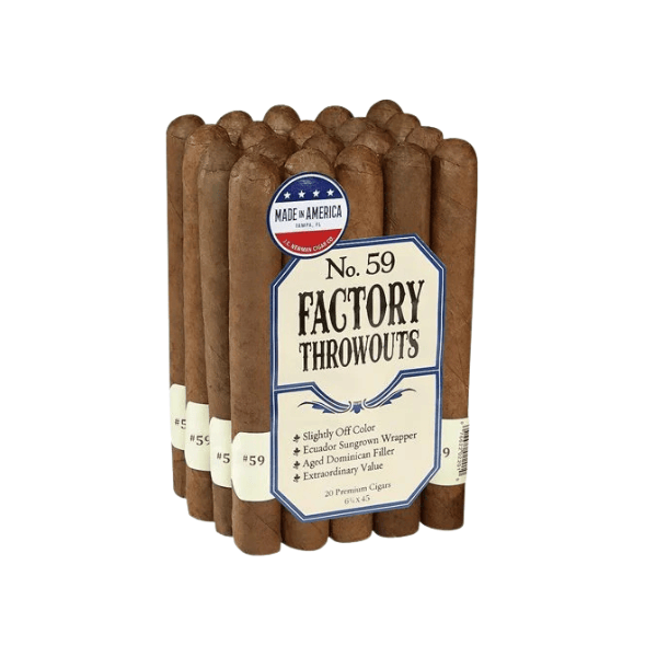 Factory Throwouts No. 59 Nautral | After Action Cigars